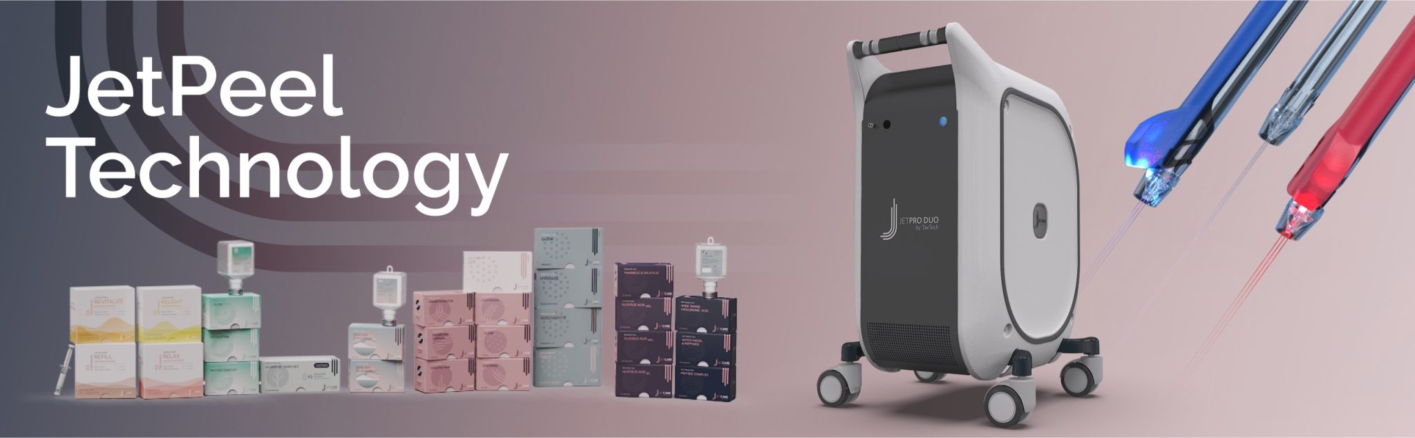 Jet Pressure Energy And Aesthetic Treatment Device Technology | JetPeel